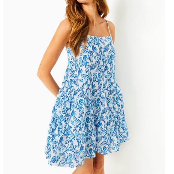 Lilly Pulitzer | Dresses | Lilly Pulitzer Alessia Dress In Shell ...